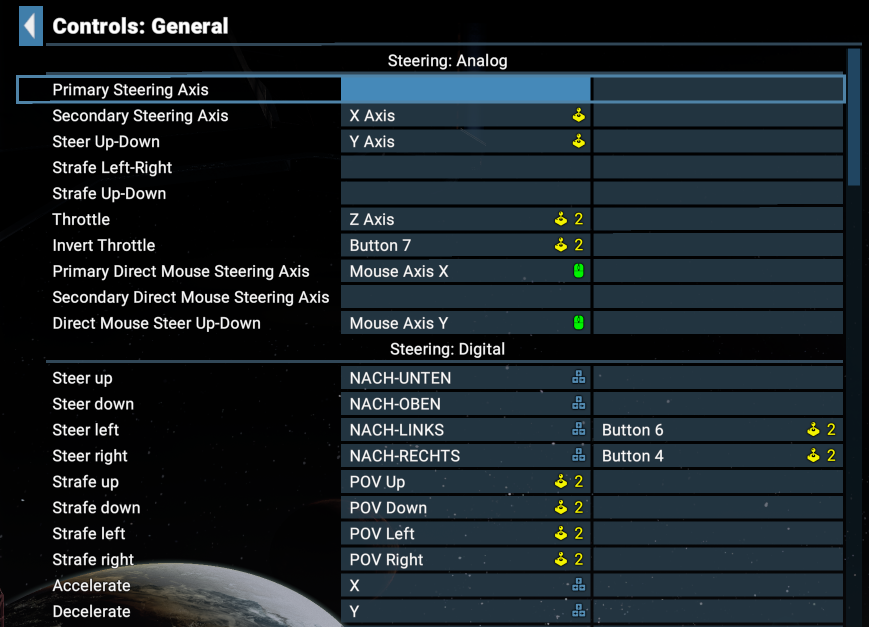 Joystick and Controller Configuration and Options - X Community Wiki